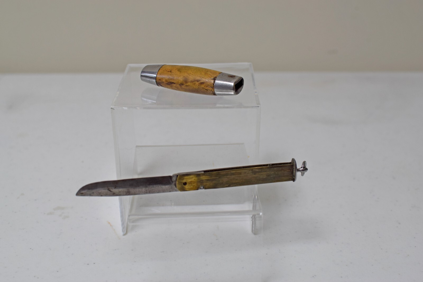 ANTIQUE Swedish Eskilstuna Barrel Folding Knife Burlwood | eBay