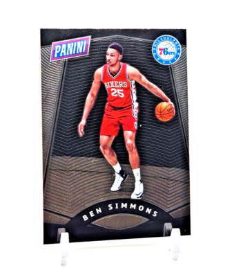 Ben Simmons ROOKIE CARD (Chrome) 2017 Panini The National #50 Phil ...