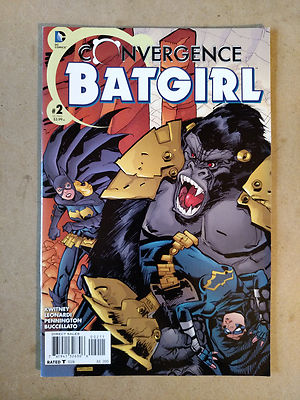 CONVERGENCE BATGIRL #2 FIRST PRINT DC COMICS (2015) BATMAN GORILLA ...