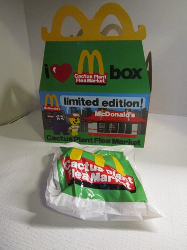 2022 McDONALD'S Cactus Plant Flea Market Happy Meal Cactus Buddy Toy ...