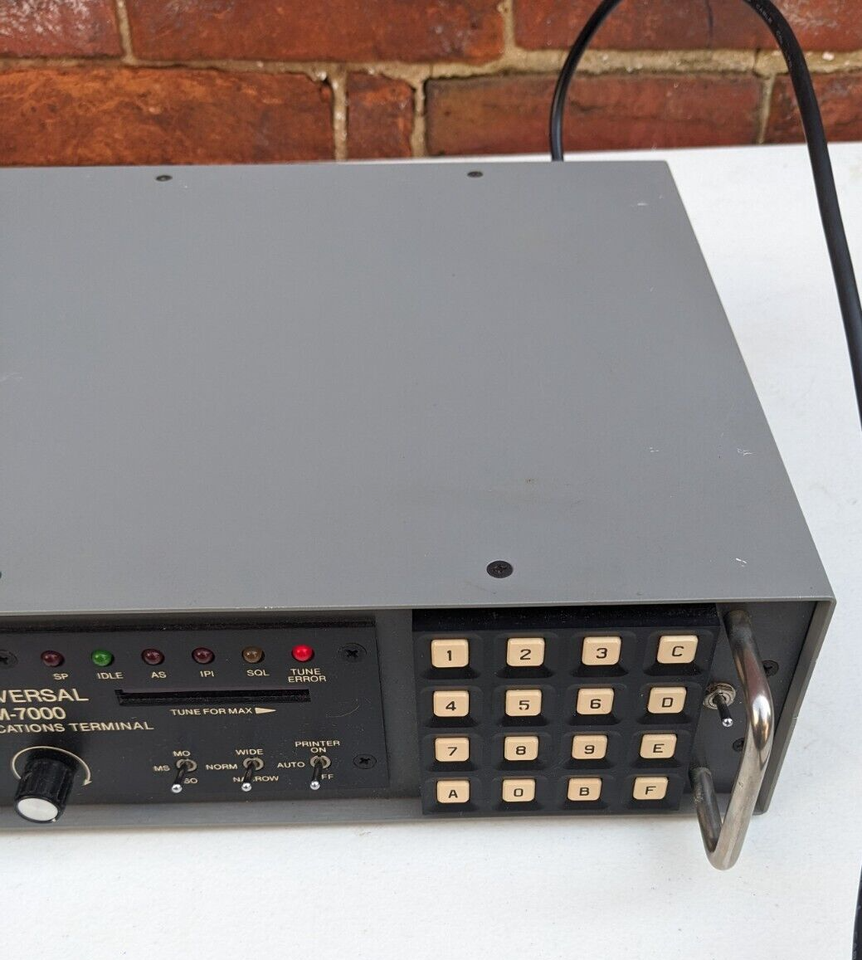 Universal M-7000 Ham Radio Communications Terminal Decoder | eBay