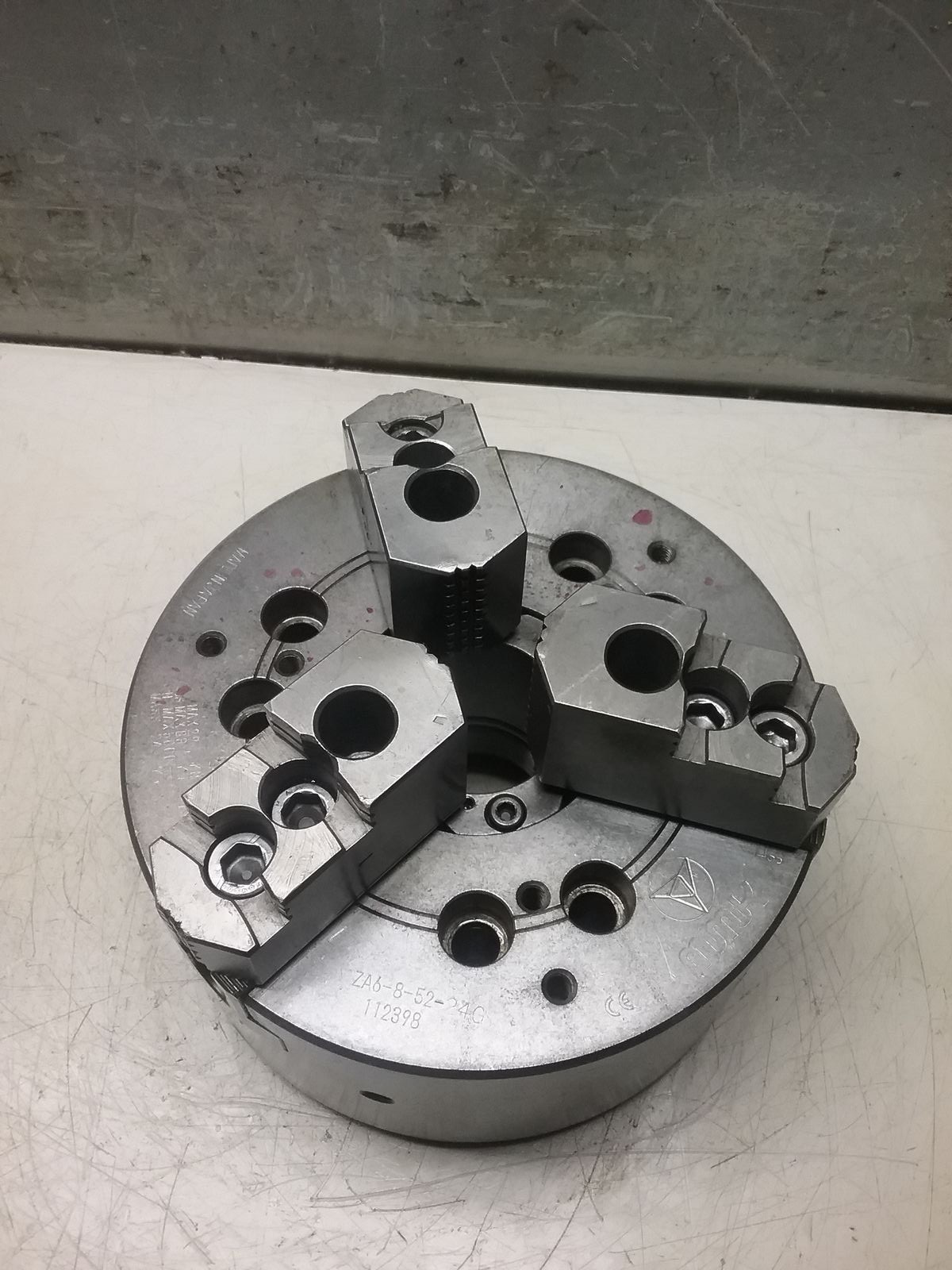 MMK 8" THREE-JAW CNC LATHE POWER CHUCK - #ZA6-8-52-24G_01948V | eBay