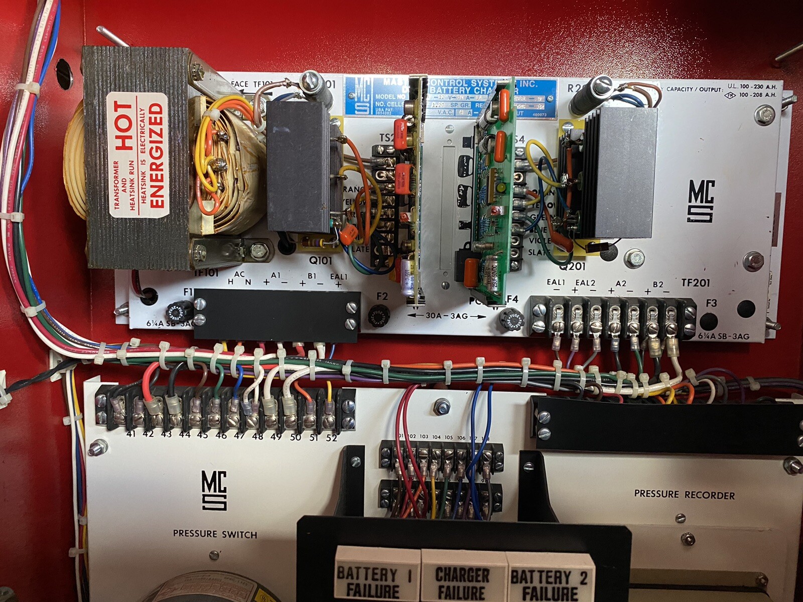 Used Master Control Systems DCFRA-E10 Fire Pump Controller | eBay