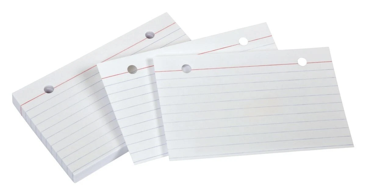 Index Card Binder