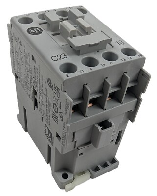 Allen-Bradley 100-C23EJ10 Contactor SER. C 23A 24V 3 NO Main Poles 1 NO ...
