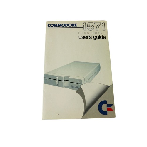 COMMODORE 1571 DISK DRIVE User's Guide | eBay Australia