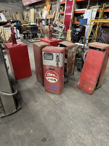 Gas Pumps, And Parts Lubesters Two Cigarette Display Cases New In The ...