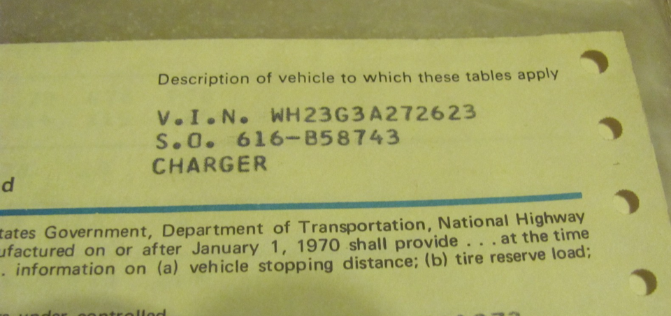1973 Dodge Charger Owners Operators Manual Package Set Genuine Original ...