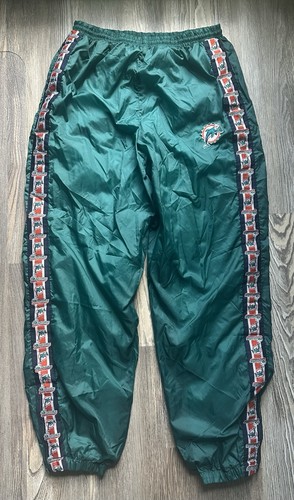 Vintage 90s Miami Dolphins NFL Game Day Turbo Zone Wind Pants Men’s Xl ...
