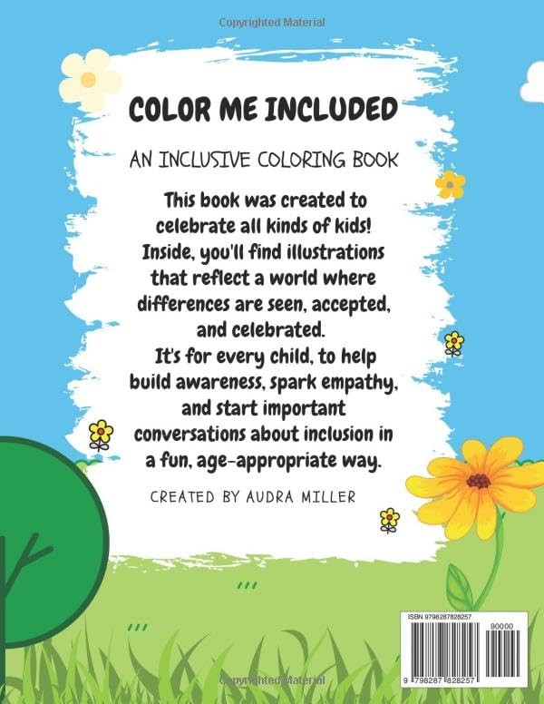 Color Me Included: An Inclusive Coloring Book | eBay