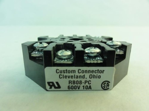207678 New-No Box; ABB R808-PC Custom Connector; 600V; 10A | eBay