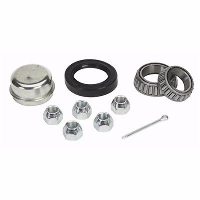 Boat Trailer Wheel Hub Kit Painted 1" Bearings 5 Lugs Marpac Marine 7 ...