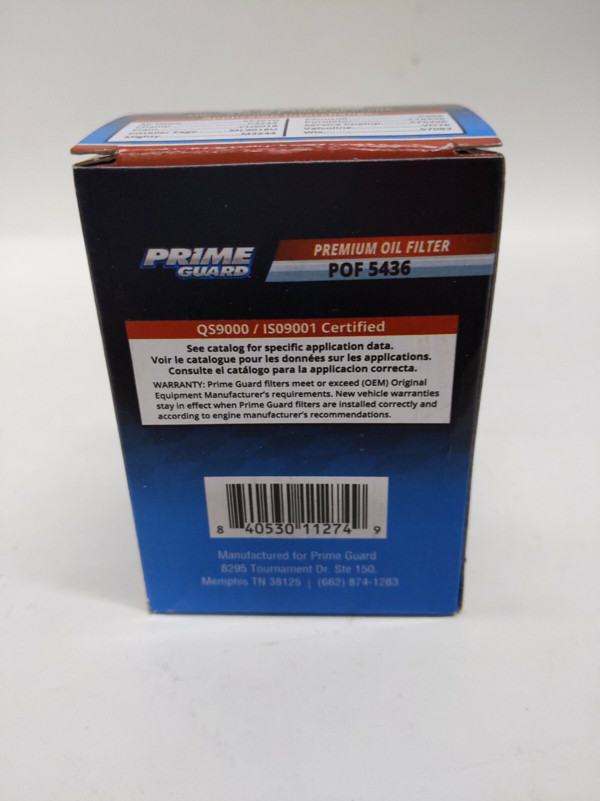 Engine Oil Filter Prime Guard POF5436 Prime Guard POF2500 Oil Filter | eBay