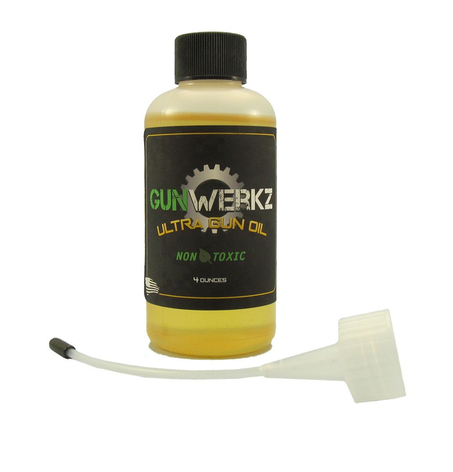 Gun Oil/Lube--4 oz. Gun-Werkz Ultra Gun Oil 100% Synthetic--Non Toxic ...