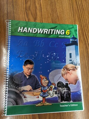 BJU press homeschool, Handwriting 6 | eBay
