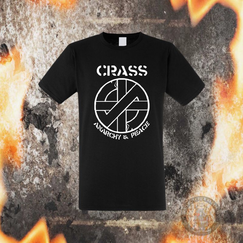 CRASS ANARCHY & PEACE T-SHIRT (2 Farben,S-5XL) | eBay