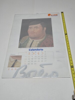 Fernando Botero: Colombian Artist and Sculptor 2001 Large Art Calendar ...
