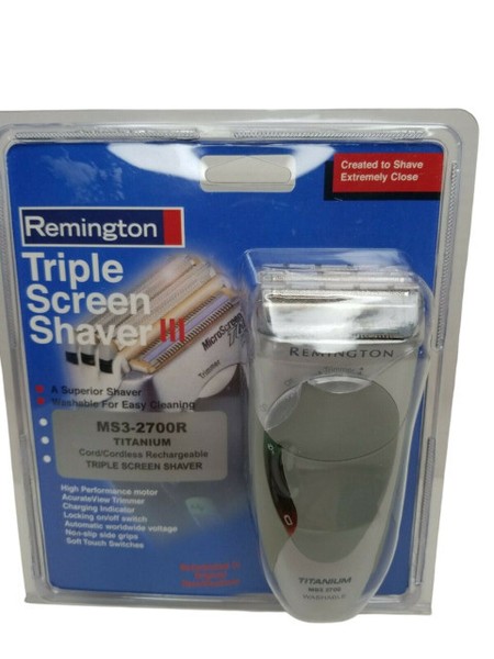 Remington Shaver Ms3-2700 With Case and Charger Ms3 2700 for sale ...