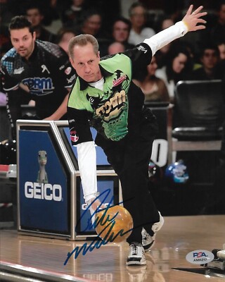 Pete Weber Bowling PBA Champion Signed Auto 8x10 Photo PSA/DNA COA #2 ...