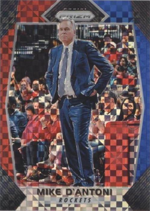 2017-18 Panini Prizm - Mike D'Antoni #260 Red White & Blue Prizm for ...