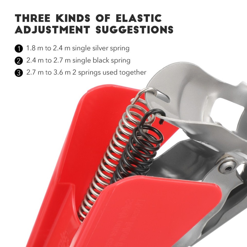 Fishing Rod Holder Adjustable Spring Fish Rod Rack Automatic Stainless ...