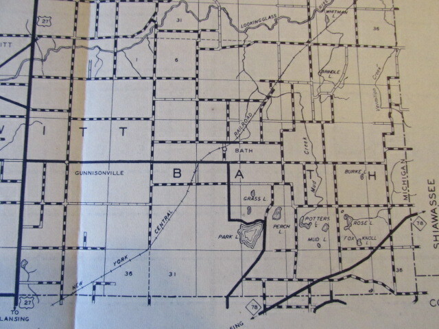 Bath Township Michigan Map