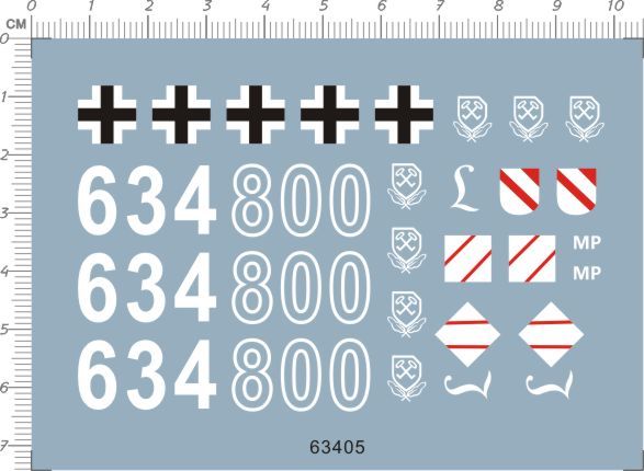 1/35 decals Germany Panzer Lehr Division marks & Number for model kits ...