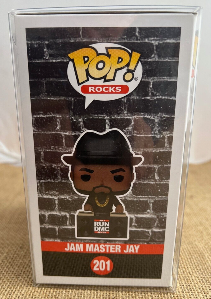 Funko Pop! Vinyl: Rocks- Jam Master Jay - #201 W-Protector | eBay
