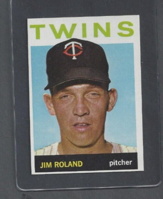 1964 Topps Baseball #341 Jim Roland EXMT 0341JT | eBay