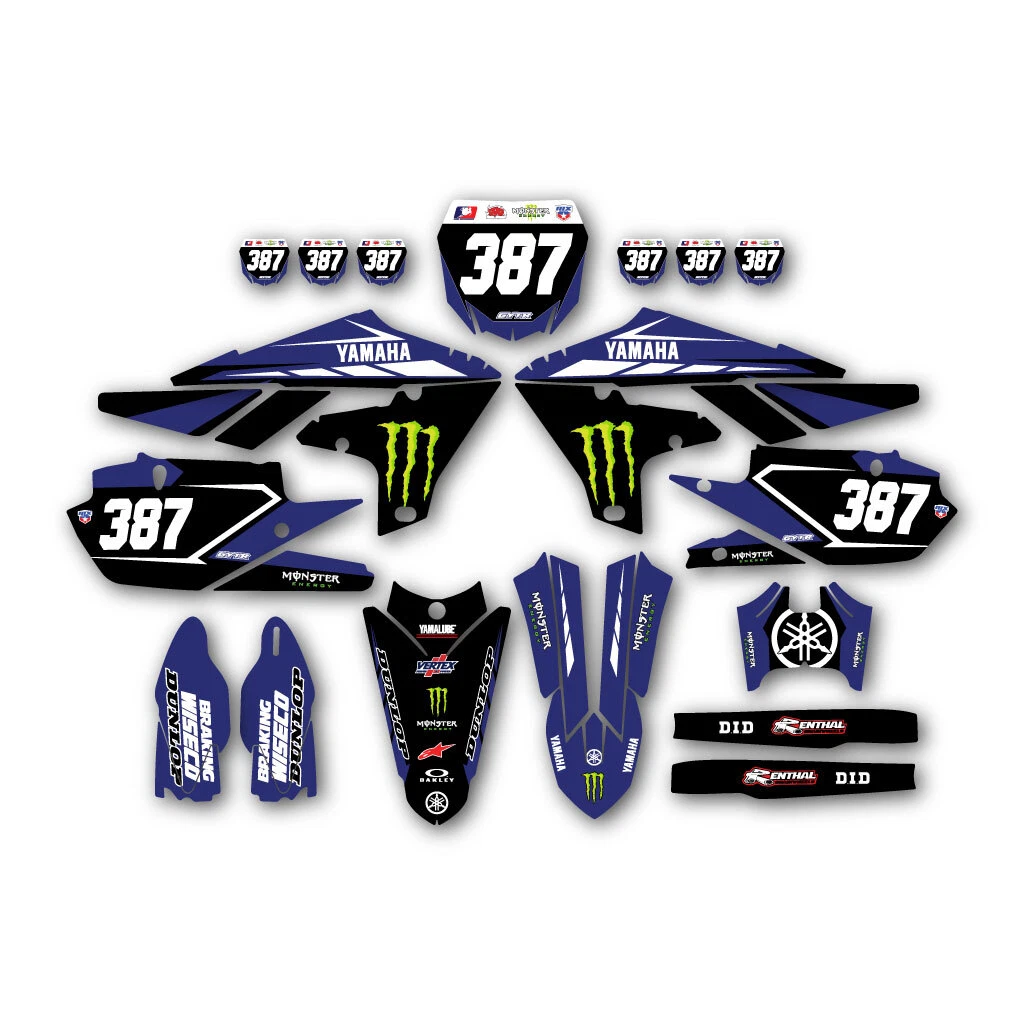 2022 Yamaha Yz250f Graphics