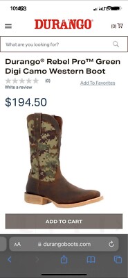 Durango Men’s Cowboy Boots Size 13 NEW | eBay