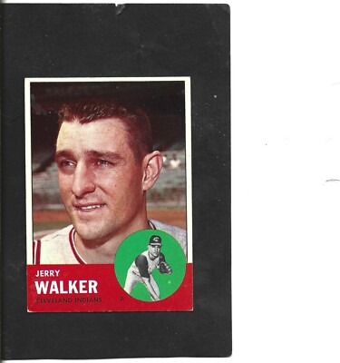 1963 Topps MLB # 413 Jerry Walker | eBay