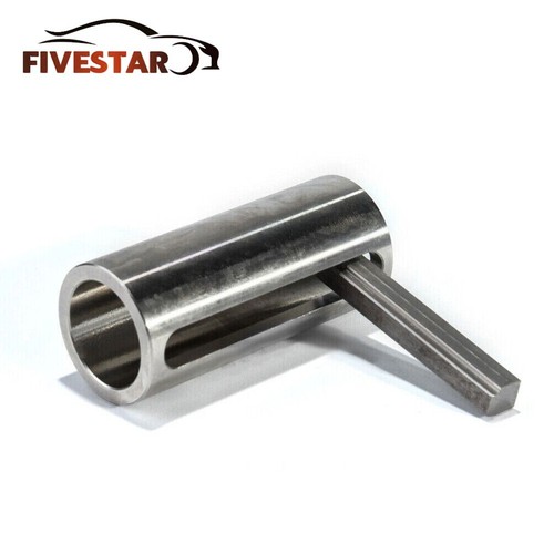 3/4" to 1" Inch w/Step Key Gas Engine Pulley Crank Shaft Sleeve Adapter ...