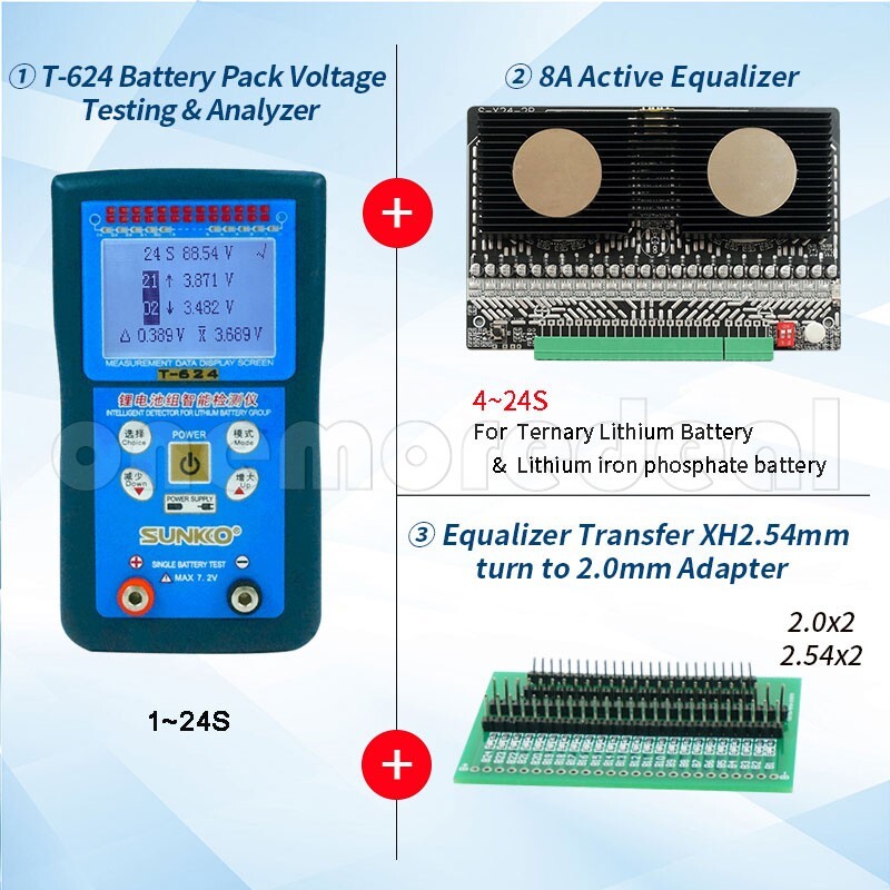 Lithium Battery Pack Testing & Analytical Instrument + Equalizer ...