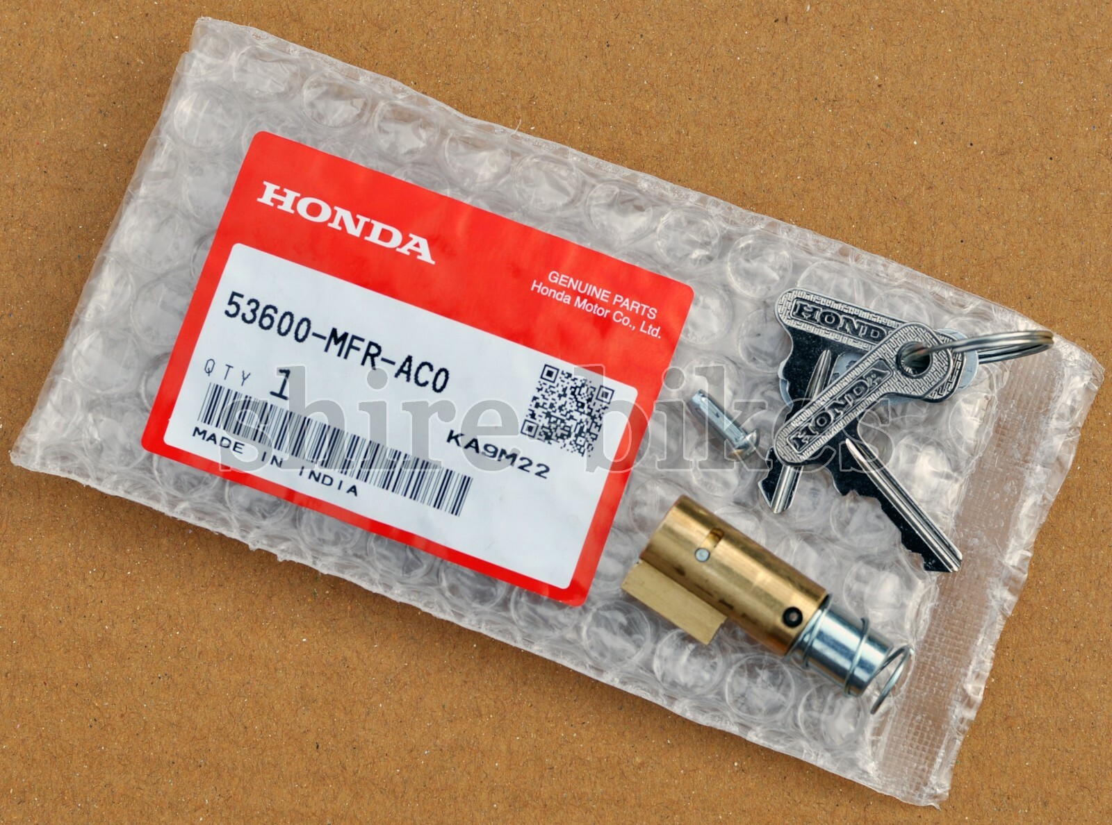 NEW Genuine Honda Steering Lock (2 Keys) CA125, CB125TD, CB250, CBX400F ...