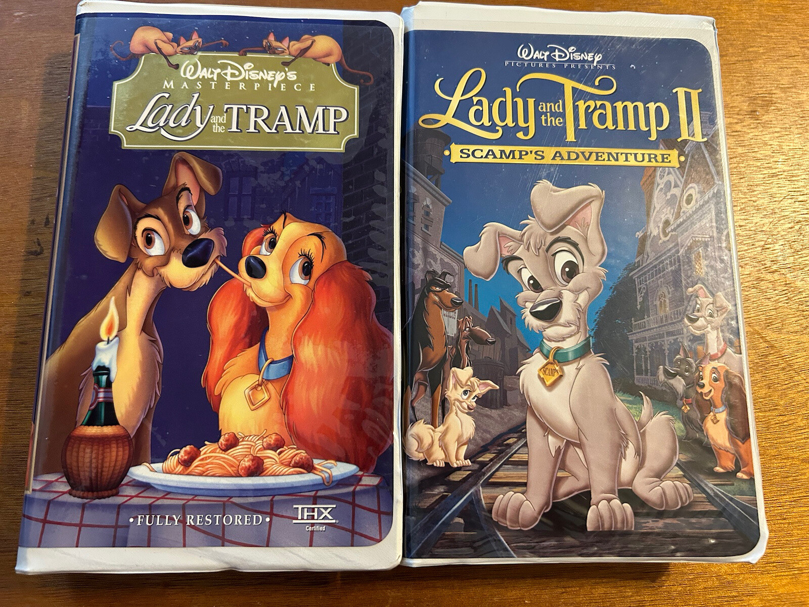 Lady and the Tramp 1&2 (VHS, 2006 &2001) 786936078541| eBay