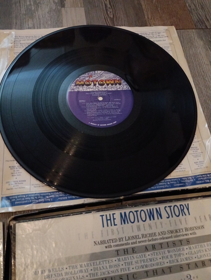 The Motown Story The First 25 Years 1983 5 LP Box Set Motown 6048 ML5 ...