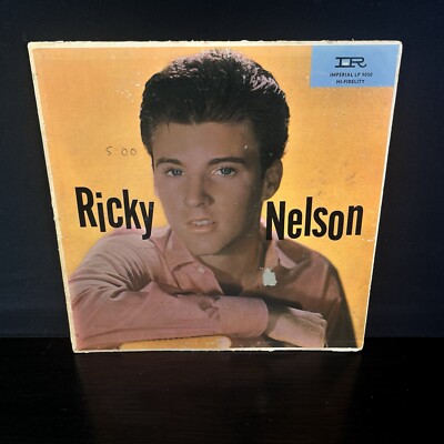 Ricky Nelson Self Titled 1958 Mono LP Imperial LP 9050 | eBay