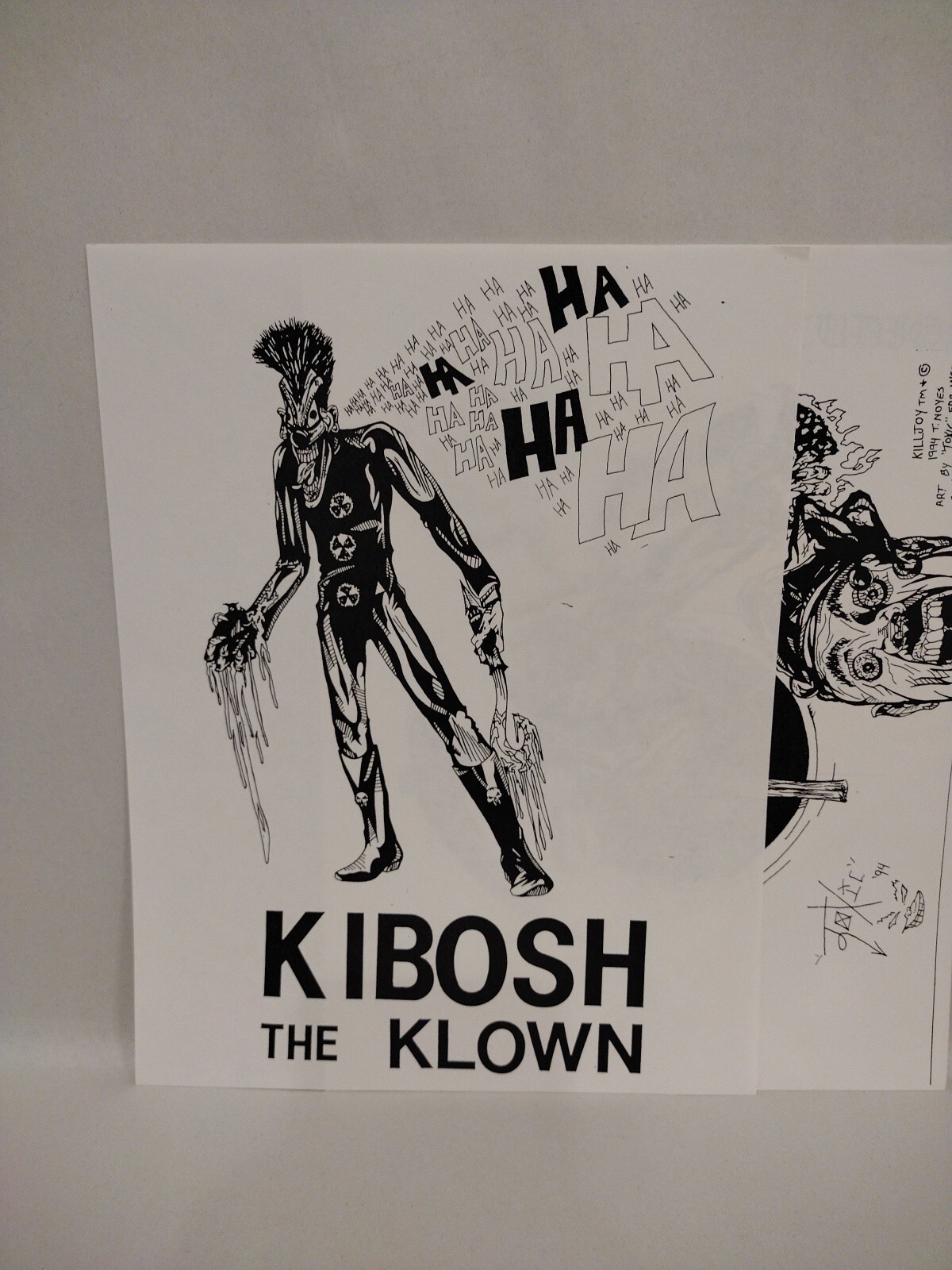 Timothy Noyes (1995) Toxic Studios Fobia Comic 22 pc Submission Portfolio Set | eBay