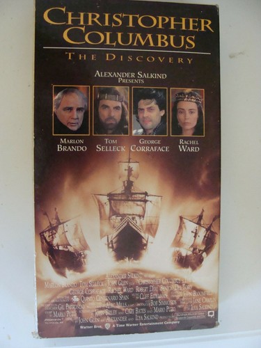 Christopher Columbus - The Discovery (VHS, 1993) Marlon Brando Tom ...
