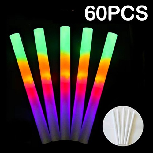 Led Luminous Sticks Party Rave Foam Glow Stick Fluorescent Dark Light ...