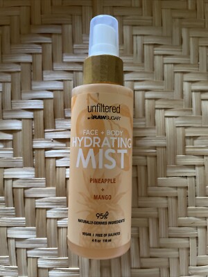 Unfiltered By Raw Sugar Face + Body Hydrating Mist Pineapple + Mango ...