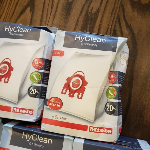 Miele FJM Vacuum Cleaner Dust Bags C2 C1 Compact Complete 2 Packs × 4 ...
