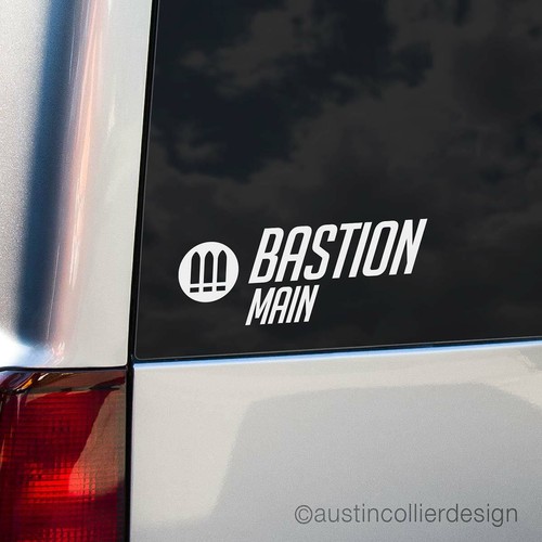 BASTION MAIN Vinyl Decal Car Truck Window Laptop Sticker - Overwatch ...