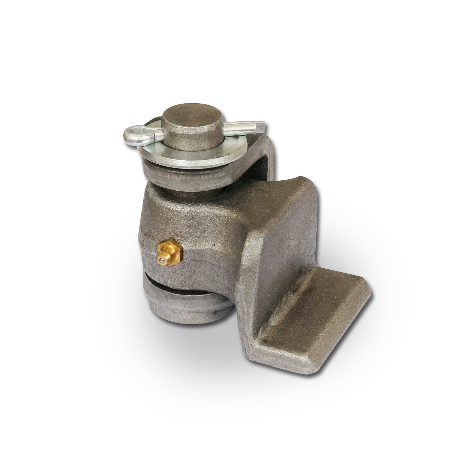 2 x Hydraulic Tipper Pivot Hinges Greaseable Ute-Tray Trailer Heavy ...