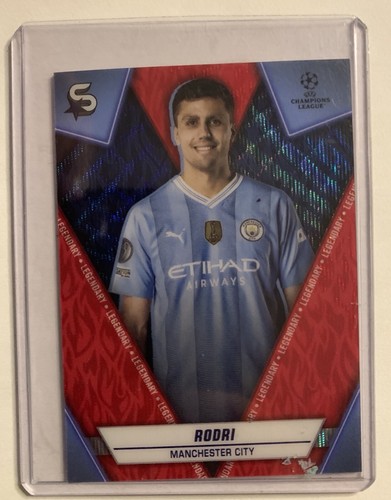 Topps 2024 Champions League Rodri 4/5 Man City Card Legendary | eBay