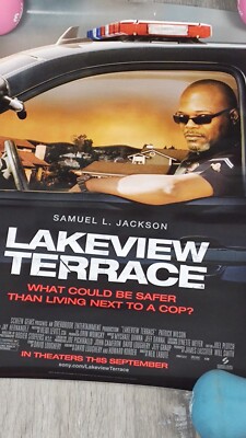 Lakeview Terrace Movie Poster 27" x 40" Samuel L. Jackson Patrick ...