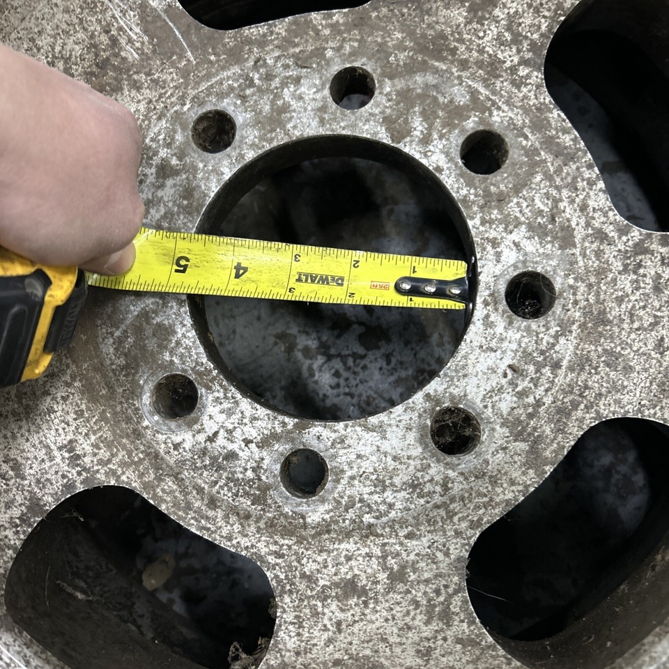 Vintage Superior 8 Lug Aluminum Slot Mag Wheels 16.5X8.25 Truck Chevy ...