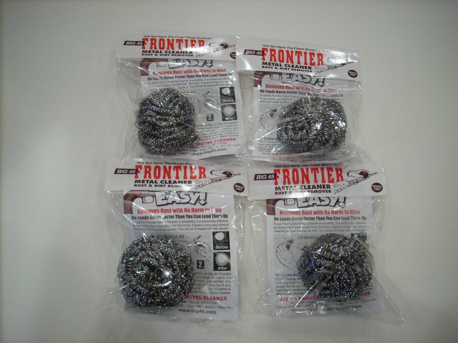Big 45 Frontier Metal-Bore Cleaner Pads (select 1,2,3,4) | eBay