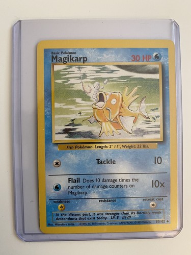 Magikarp - 35/102 - Base Set | eBay